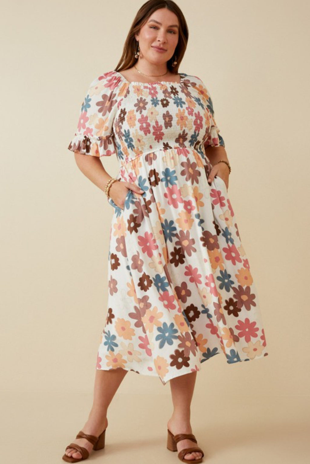 Daisy Dress - Curvy – Oh So Modest